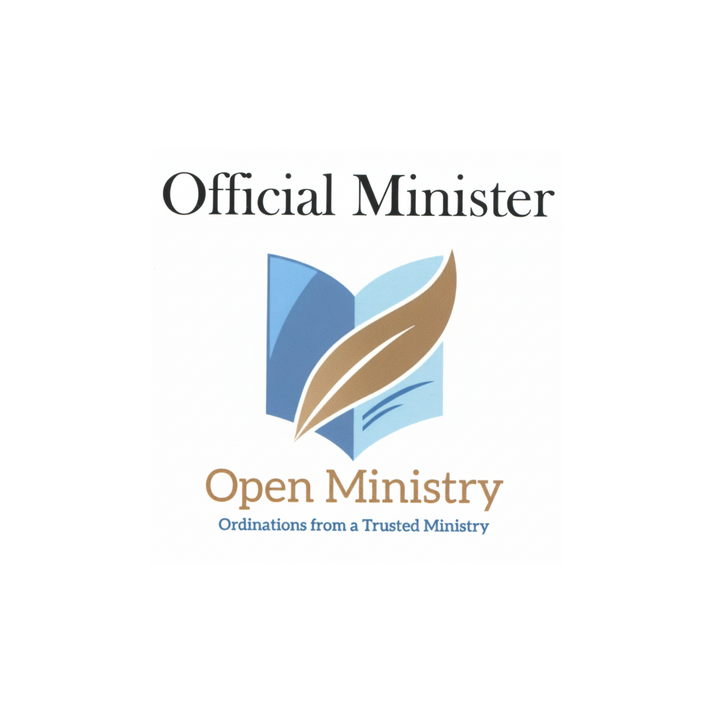 Official Minister Sticker – Open Ministry